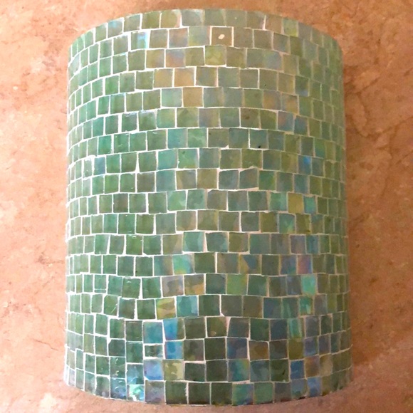 Accents | Light Green Mosaic Glass Wall Hanging Decor | Poshmark